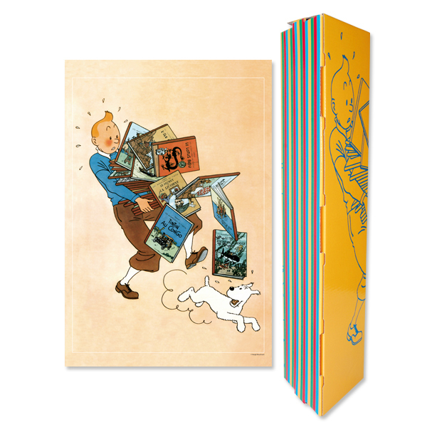 Poster-Tintin Albums - Accueil | BOUTIQUE.TINTIN.COM Tintin Boutique