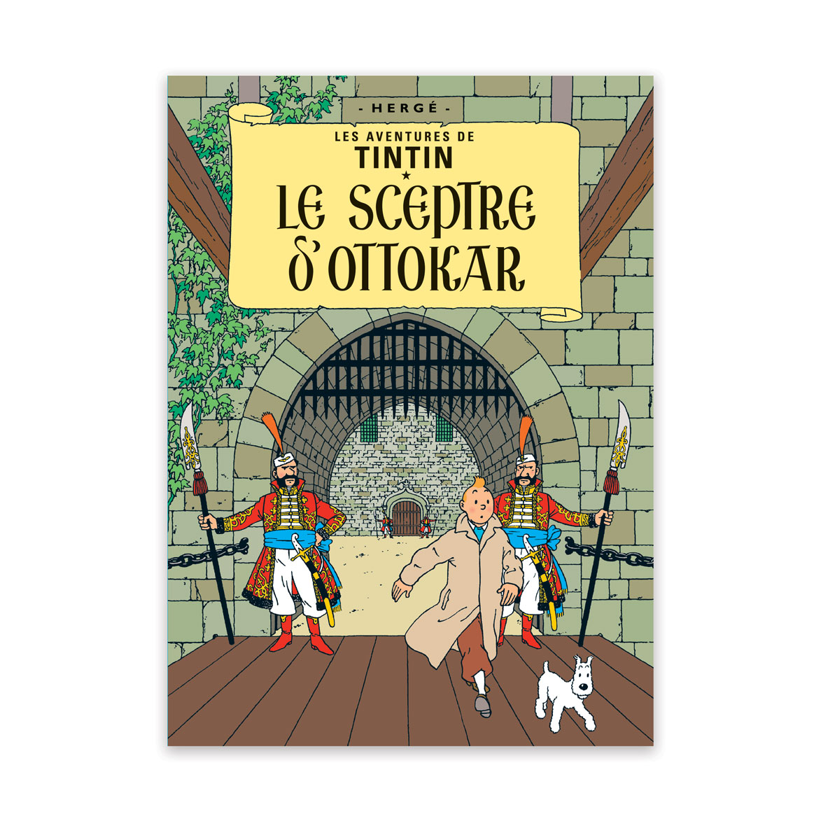 Postcard-King Ottokar's Sceptre - Accueil | BOUTIQUE.TINTIN.COM Tin...
