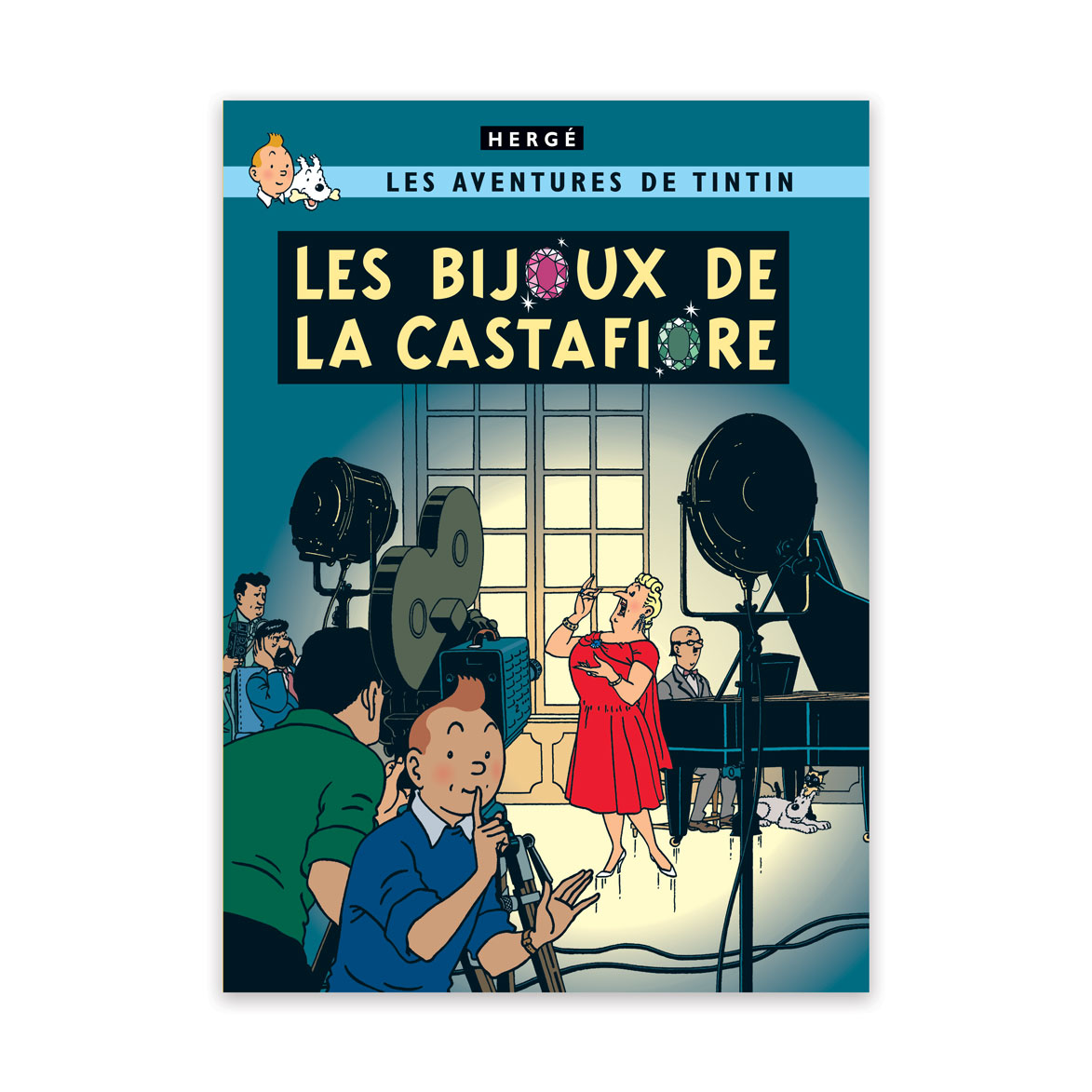 Postcard-The Castafiore Emerald - Accueil | BOUTIQUE.TINTIN.COM Tin...