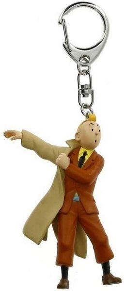 Keyring-Tintin puts on trench - Accueil | BOUTIQUE.TINTIN.COM Tinti...