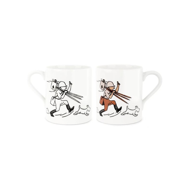 Mug-Tintin in the Congo - Accueil | BOUTIQUE.TINTIN.COM Tintin Bout...