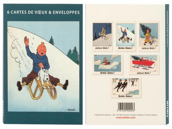 Pack-Postcards-Tintin and Snowy - Accueil | BOUTIQUE.TINTIN.COM Tin...