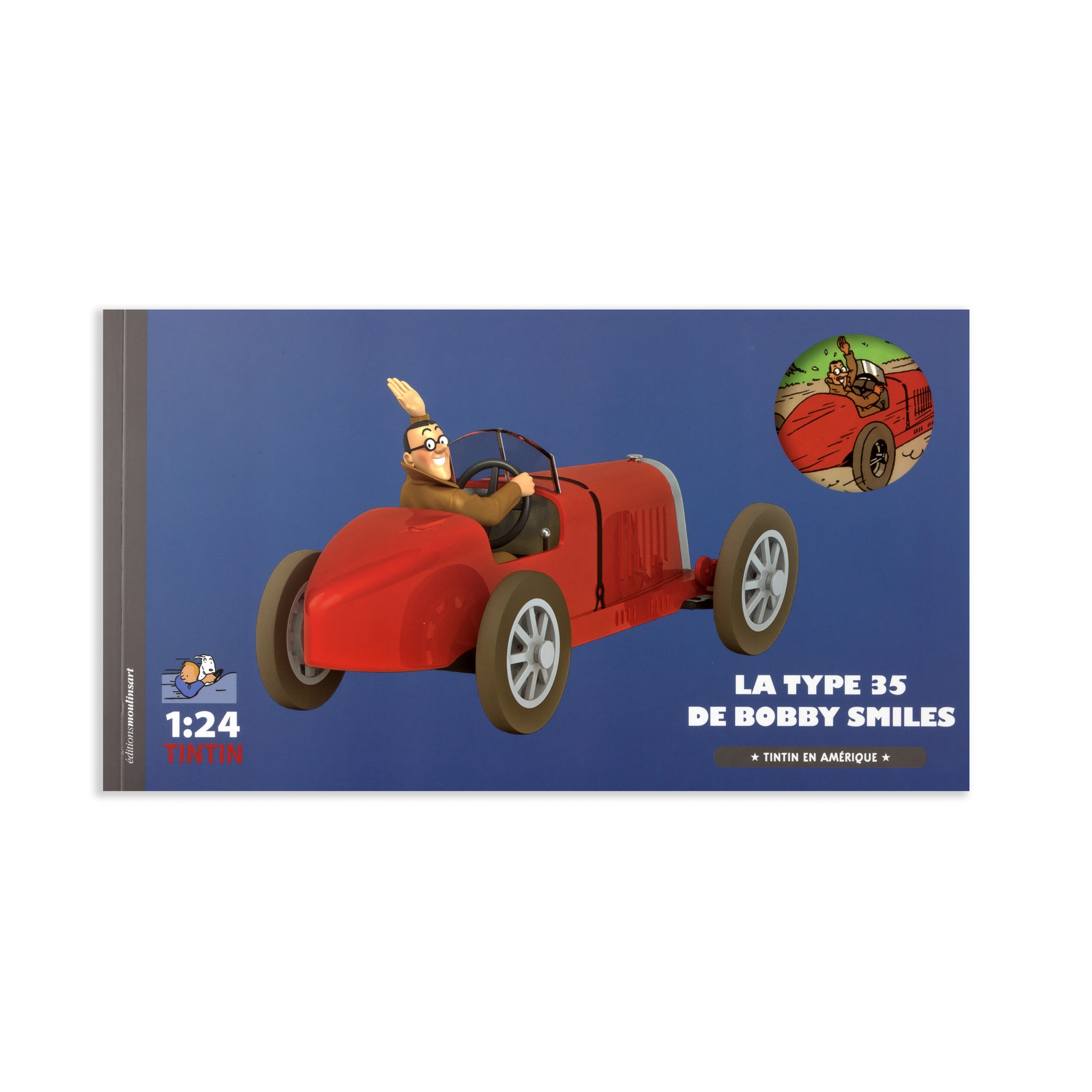 Voiture Tintin N°41-La type 35 de Bobby Smiles - Accueil | BOUTIQUE...