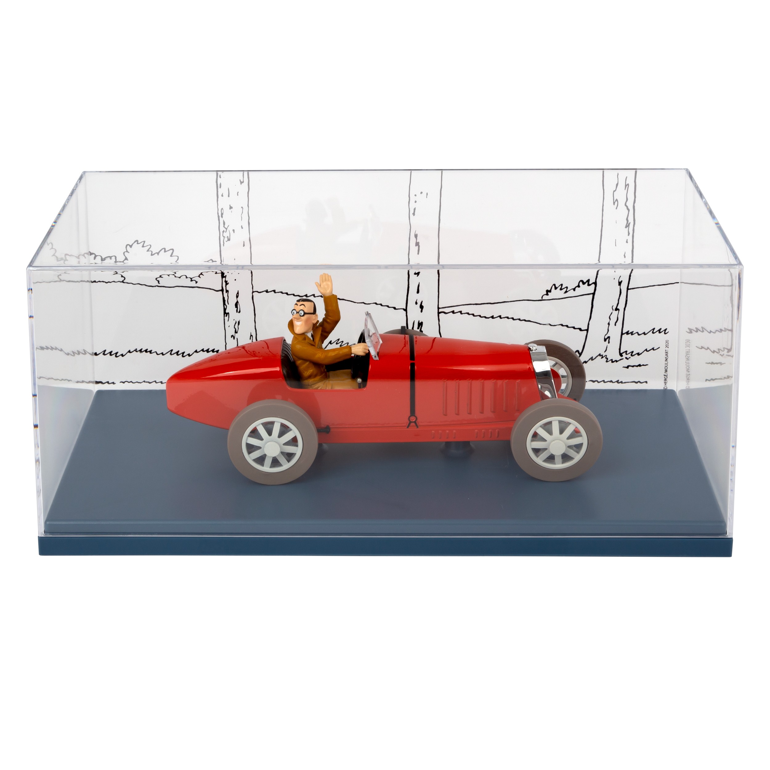 Kuifje Auto N°41-De Bugatti van Bobby miles - Home | BOUTIQUE.TINTI...