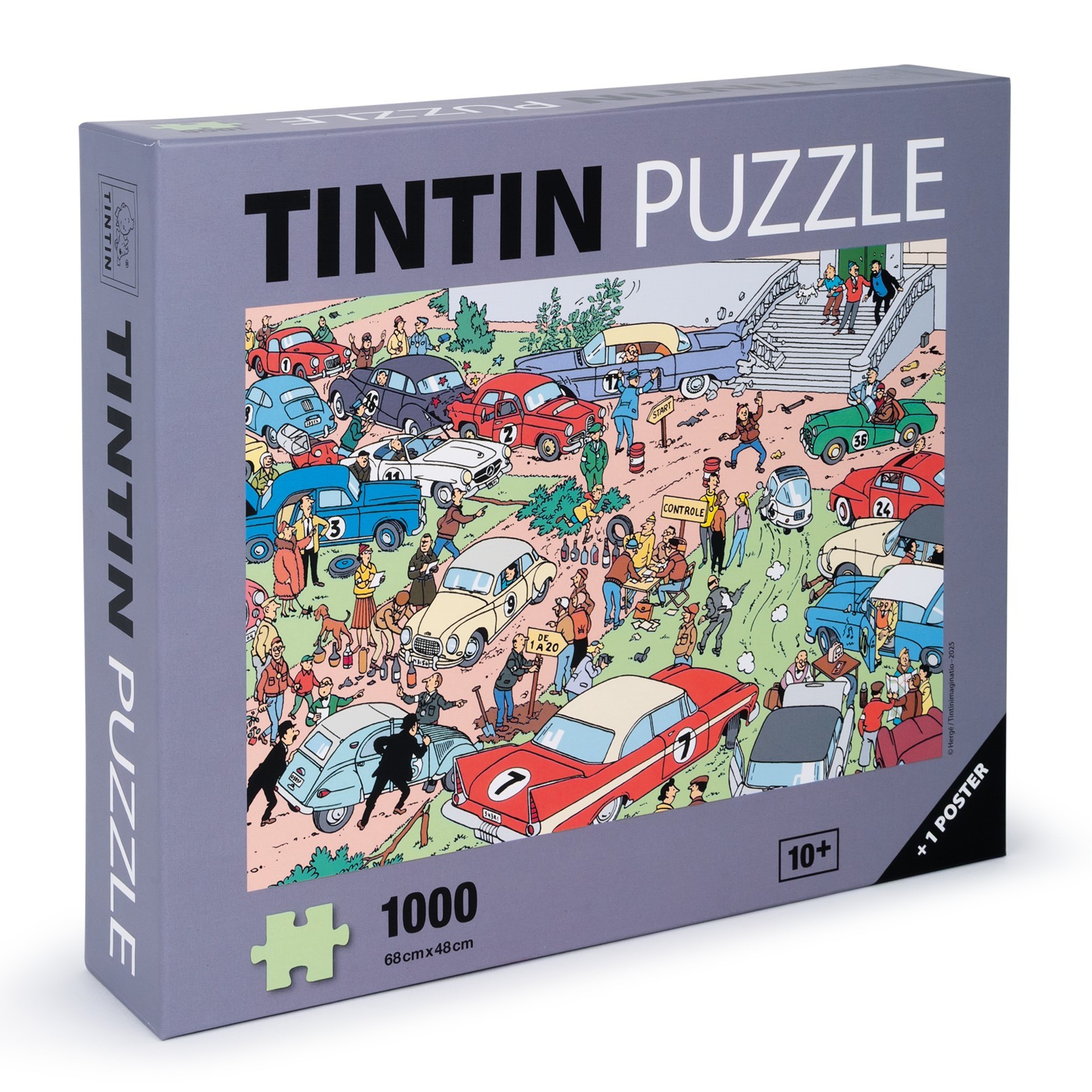 Puzzle - Rally - Accueil | BOUTIQUE.TINTIN.COM Tintin Boutique