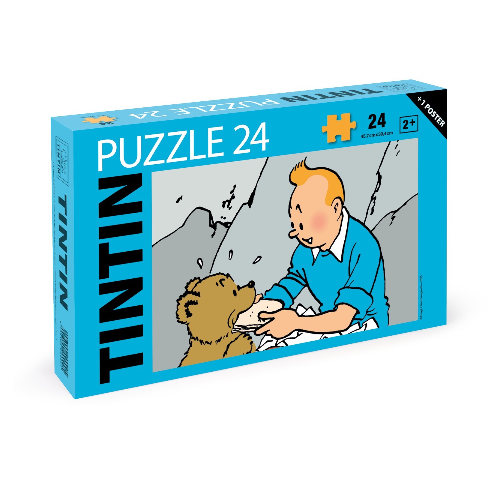 Puzzle - Tintin & ourson - Accueil | BOUTIQUE.TINTIN.COM Tintin Bou...