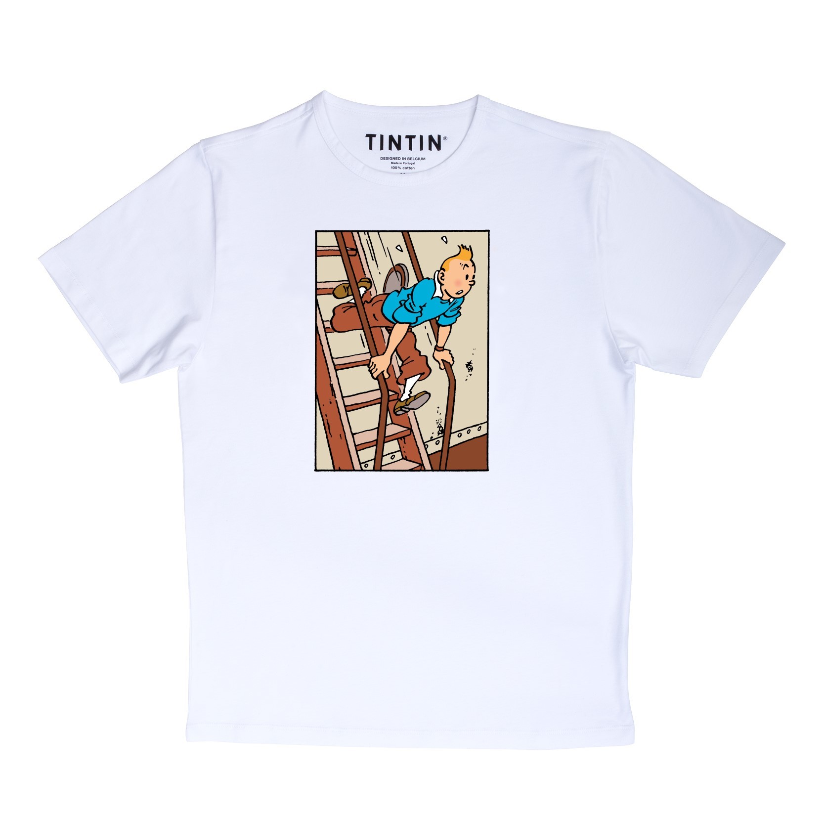 Tintin T-shirt - Tintin staircase - Accueil | BOUTIQUE.TINTIN.COM T...