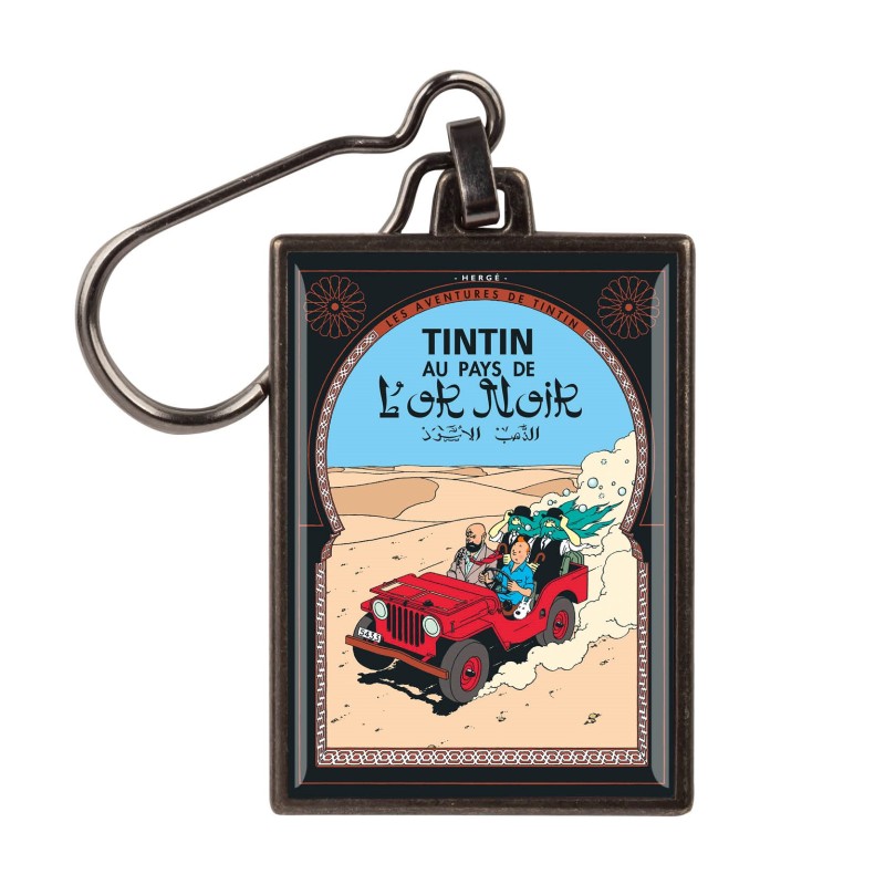 Keyring-Land of Black Gold - Accueil | BOUTIQUE.TINTIN.COM Tintin B...