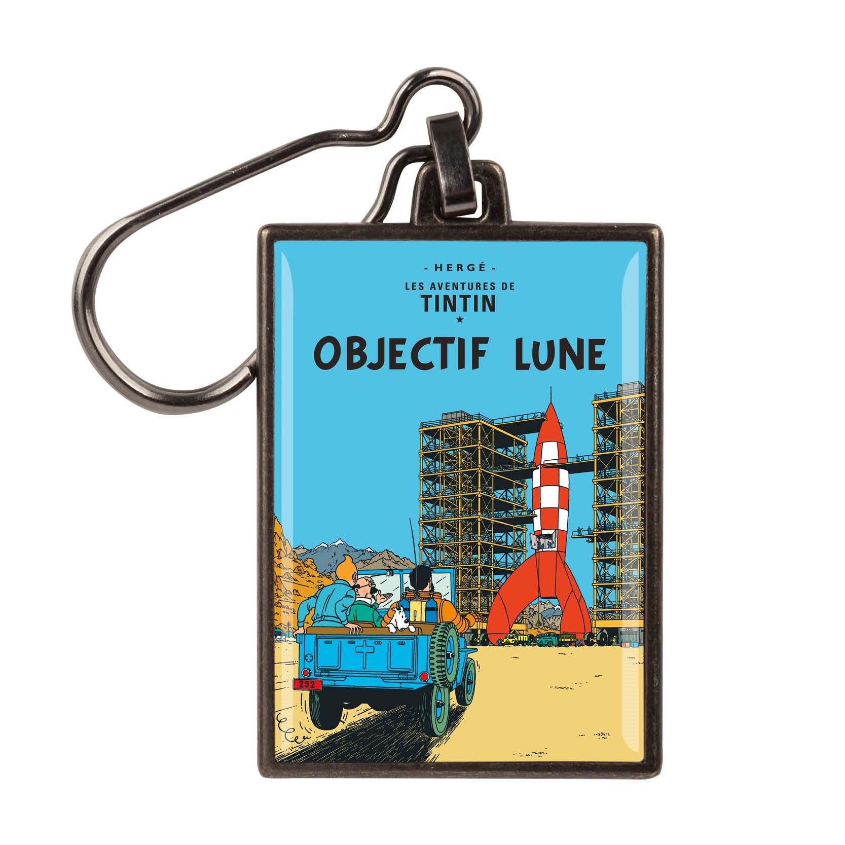 Keyring-Destination Moon - Accueil | BOUTIQUE.TINTIN.COM Tintin Bou...