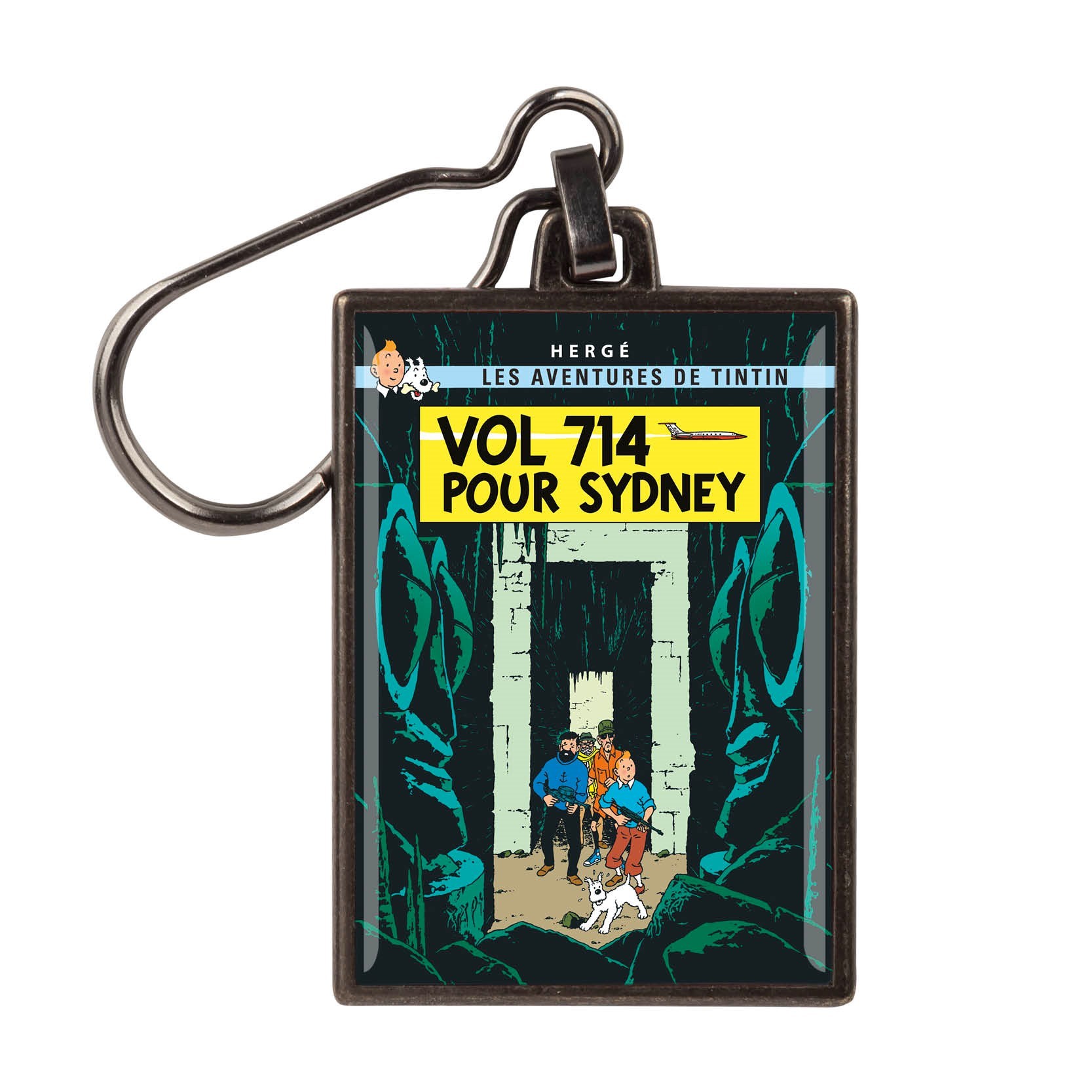 Keyring- Flight 714 - Accueil | BOUTIQUE.TINTIN.COM Tintin Boutique