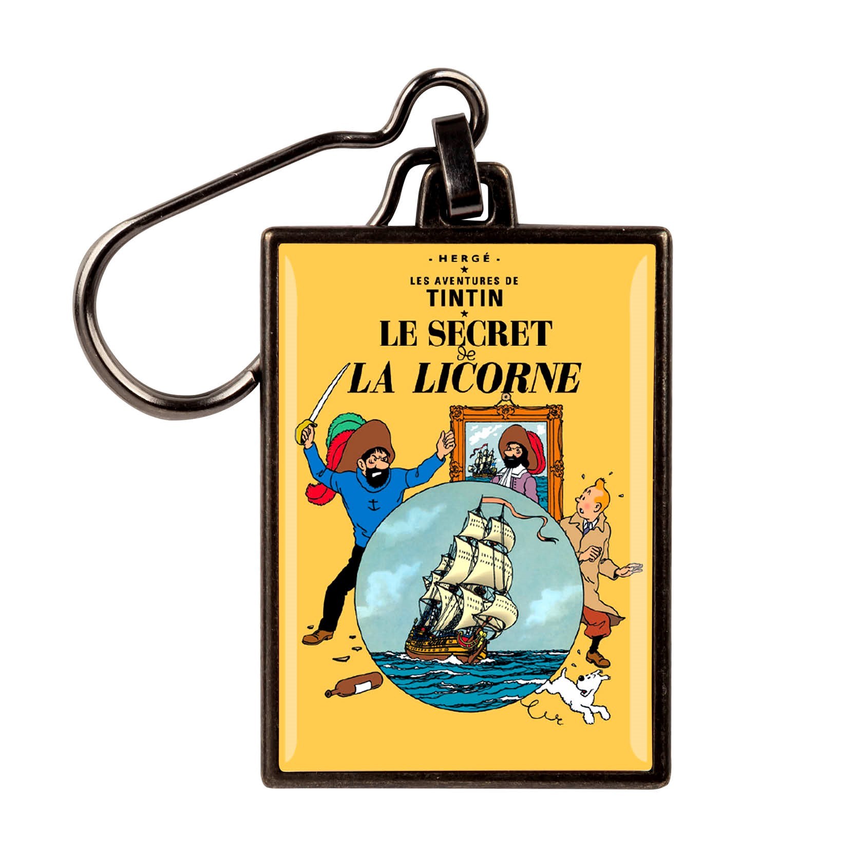 Keyring - Le Secret de La Licorne - Accueil | BOUTIQUE.TINTIN.COM T...